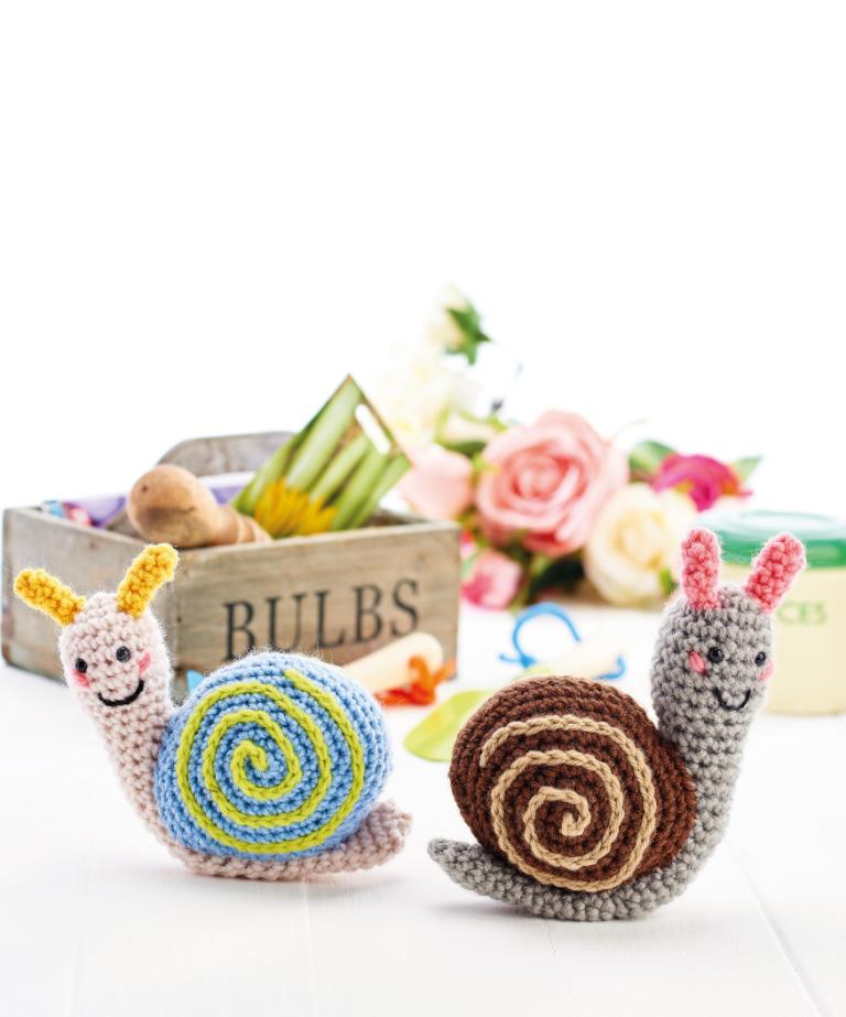 Amigurumi Snails | Crochet Patterns | Let's Knit Magazine