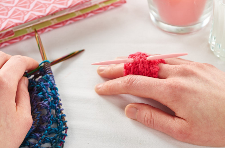 Cable ring | Knitting Patterns | Let's Knit Magazine