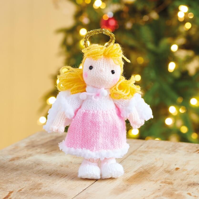 Quick Christmas Angel | Knitting Patterns | Let's Knit Magazine