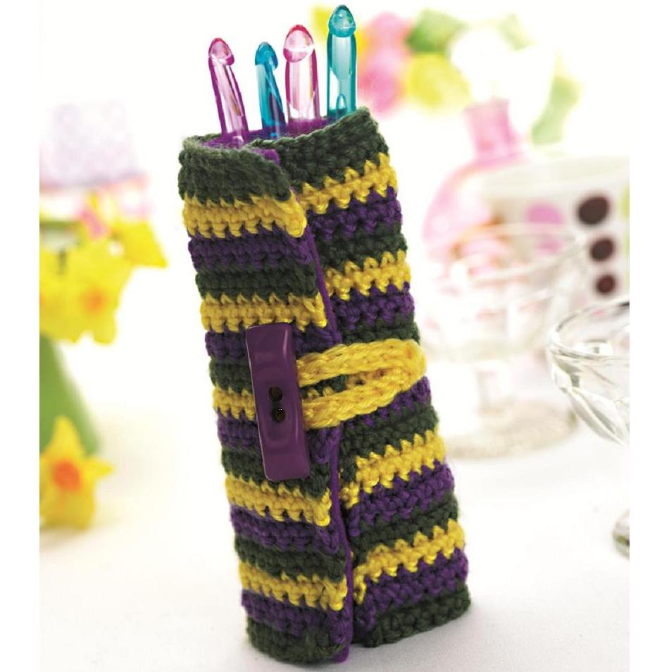 Crochet Hook Roll | Crochet Patterns | Let's Knit Magazine
