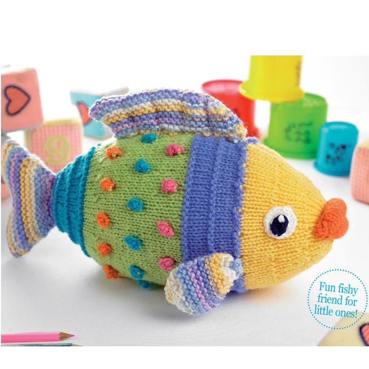 Rainbow Fish Soft Toy Knitting Pattern | Knitting Patterns | Let's Knit ...