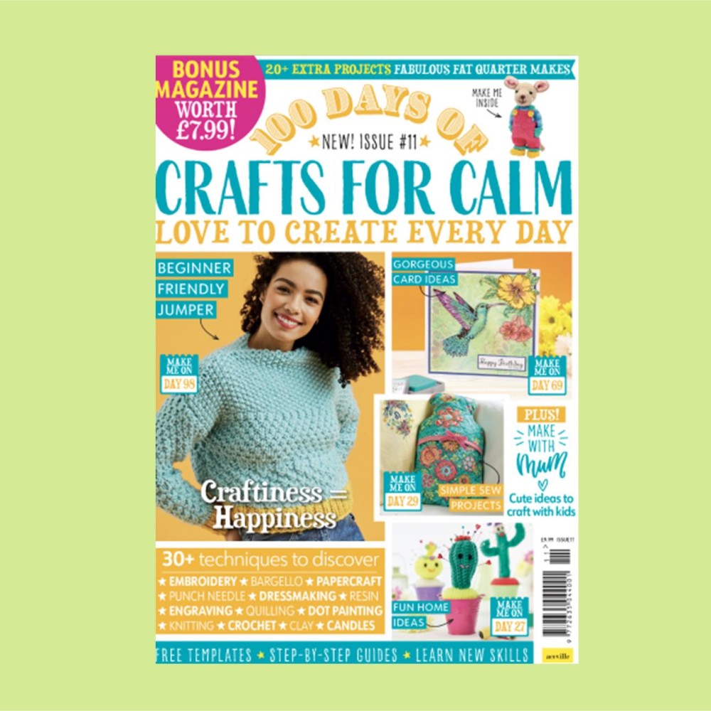 100 Days of Crafts for Calm Bonus Patterns Templates Issue 11 ...