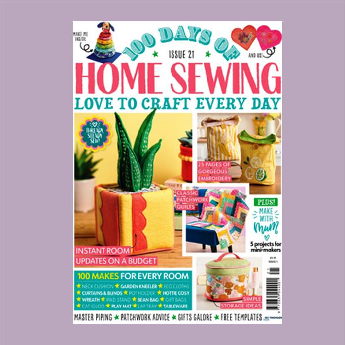100 Days of Home Sewing Bonus Patterns Templates Issue 21 | Knitting ...