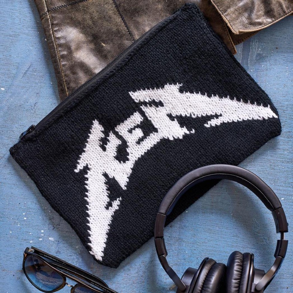 Ken logo bag | Knitting Patterns | Let's Knit Magazine