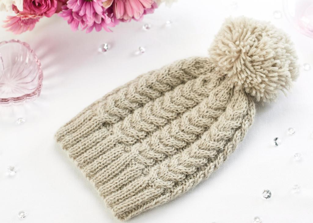 Learn To Knit A Cable Hat | Knitting Patterns | Let's Knit Magazine