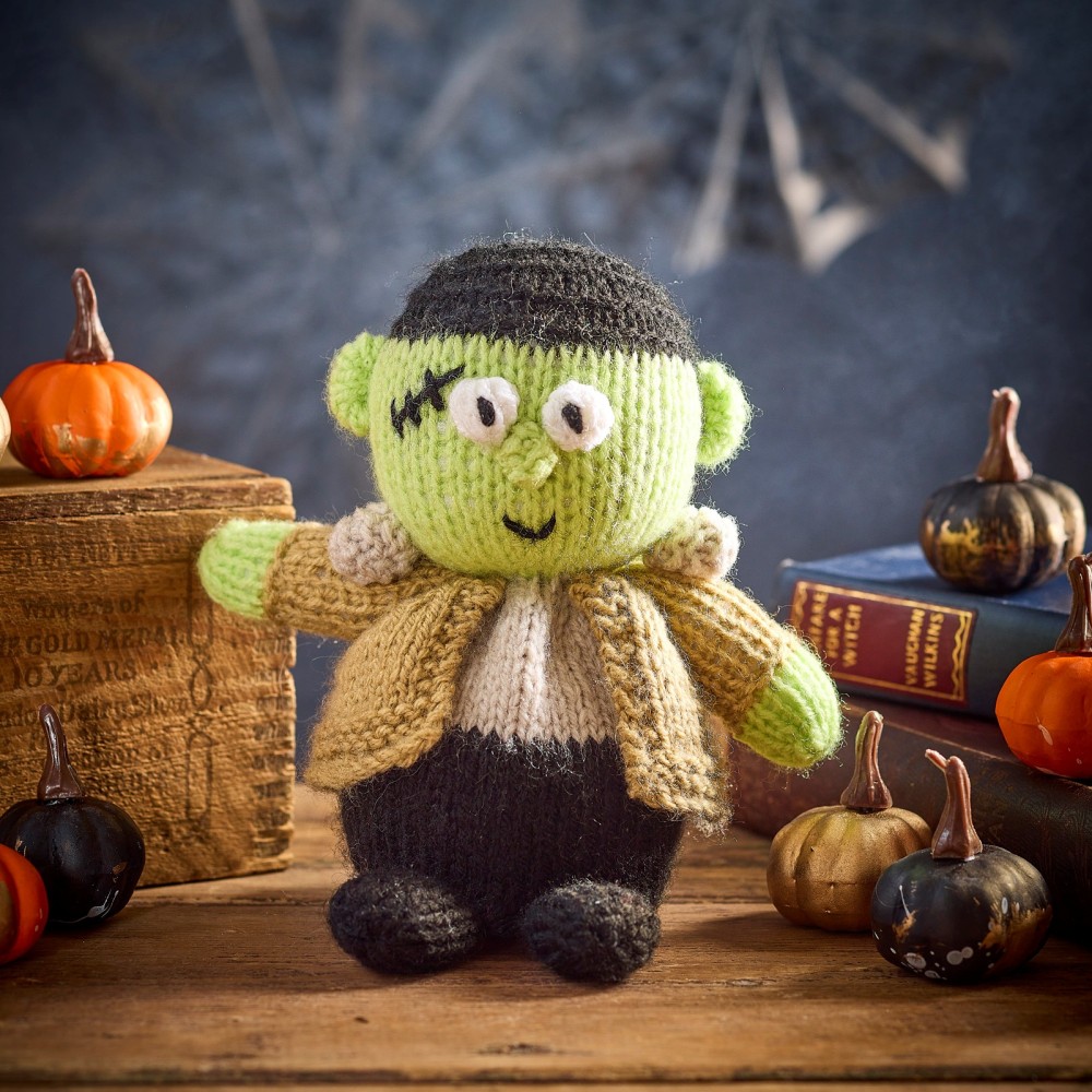 Halloween Frankenstein Chocolate Orange Cover | Knitting Patterns | Let ...