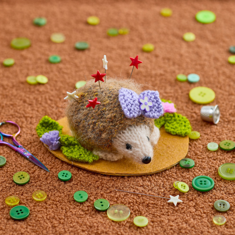 Hedgehog Pincushion Knitting Pattern | Knitting Patterns | Let's Knit ...