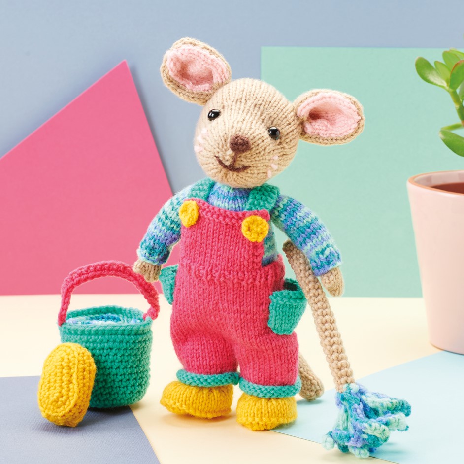 Tucker the Mouse | Knitting Patterns | Let's Knit Magazine