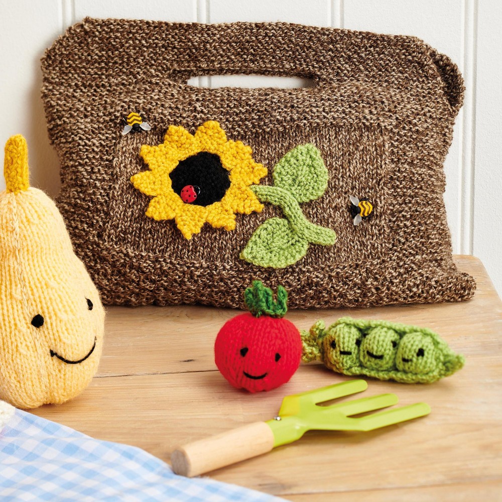 Happy Harvest Veg-along part two | Knitting Patterns | Let's Knit Magazine