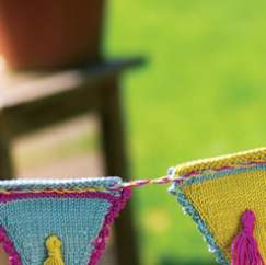 Bunting | Free Knitting Patterns | Let's Knit Magazine