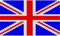 Union Jack Flag Knitting Chart | Knitting Patterns | Let's Knit Magazine