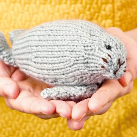 Seal Toy | Knitting Patterns | Let's Knit Magazine