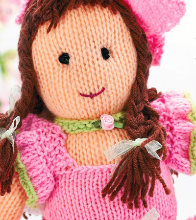 Flower Fairy Doll | Knitting Patterns | Let's Knit Magazine
