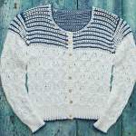 Nautical Cardigan | Knitting Patterns | Let's Knit Magazine