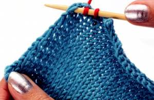 Picking up stitches on a neckline: curved edges | How To Knit | Let's ...