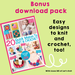 Free Knitting Patterns | Let's Knit Magazine