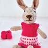 Bunny Toy With Extra Outfits | Free Knitting Patterns | Let's Knit Magazine