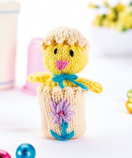 Quick Easter Chick | Free Knitting Patterns | Welcome to Let's Knit ...