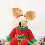 Christmas Rabbit | Free Knitting Patterns | Let's Knit Magazine
