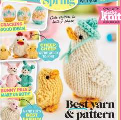Easter | Free Knitting Patterns | Let's Knit Magazine