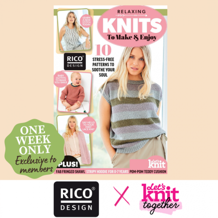 NEW! Rico Design Pattern Book | Knitting Patterns | Let's Knit Magazine
