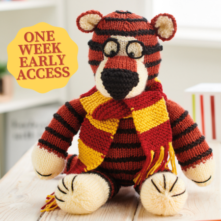 Early Access - One Week Only! Max the Tiger | Knitting Patterns | Let's ...