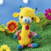 Giraffe Toy - Free Knitting Patterns - Animals - Let's Knit Magazine