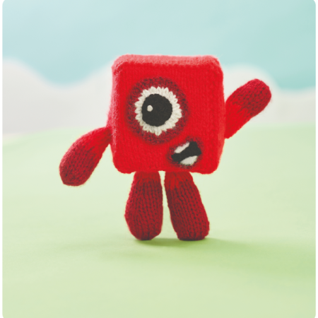 Early Access: Numberblock One | Knitting Patterns | Let's Knit Magazine