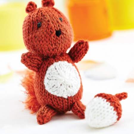 Rusty the Squirrel | Knitting Patterns | Let's Knit Magazine