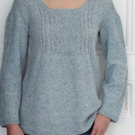 Smock Top | Knitting Patterns | Let's Knit Magazine
