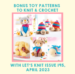 Free Knitting Patterns | Let's Knit Magazine