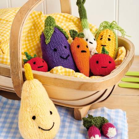 Early Access: Val Pierce Knitted Vegetables | Knitting Patterns | Let's ...